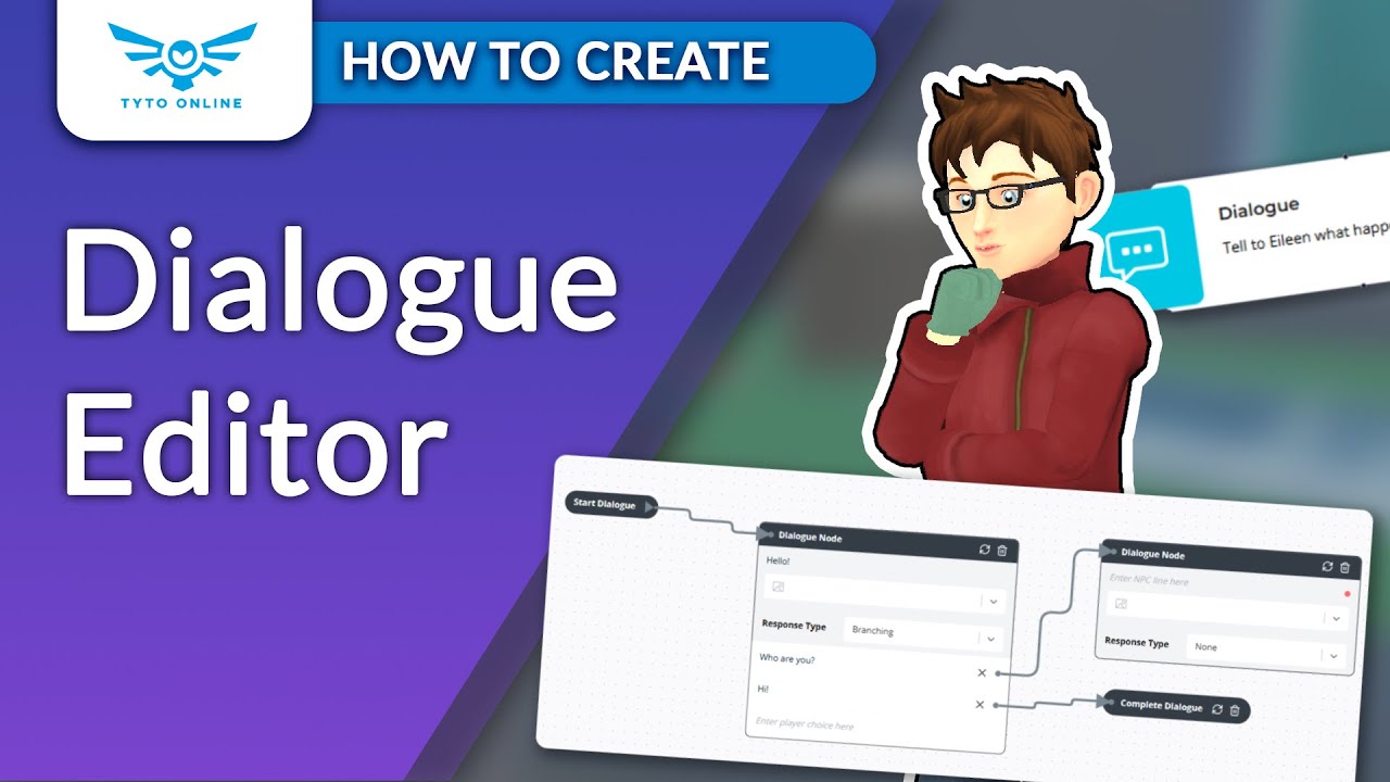 Tyto Online V2 [How To Create] - The Dialogue Editor