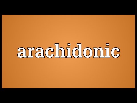 Arachidonic Meaning