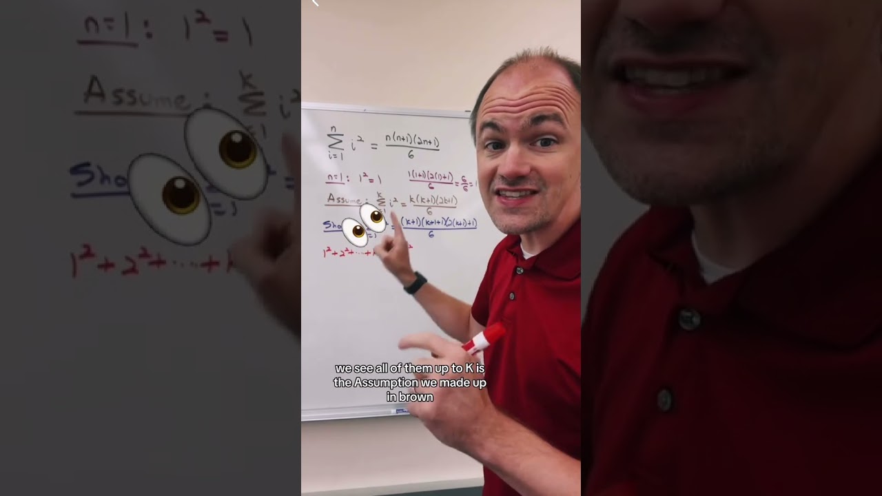 A Guide to Proof By Induction #shorts