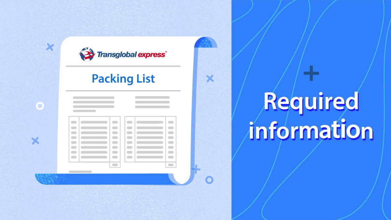 Sending a parcel? How to complete your Packing List