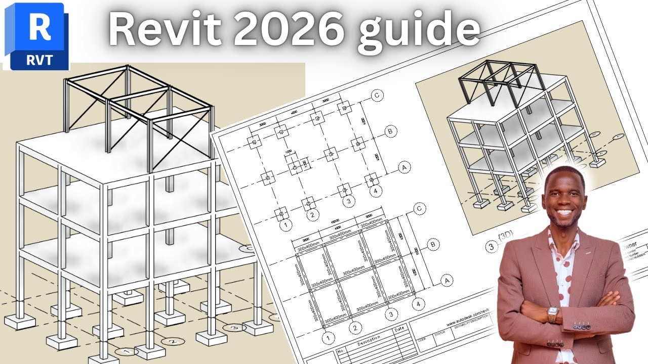 Revit Structure 2026 Tutorial for beginners | Model to details