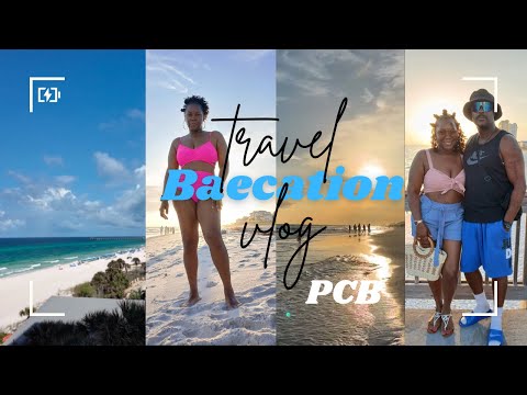 Last Minute Baecation PCB Travel Vlog| 🏖️ Pier Park, Shopping, & More