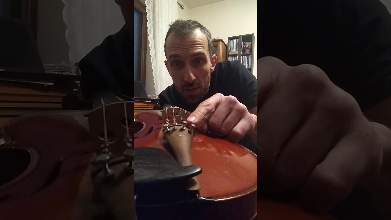 Strojenie skrzypiec kołkami - podstawy