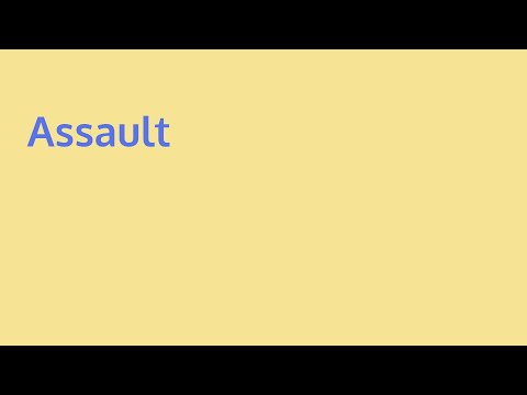 Learn about assault | what is aggravated assault
