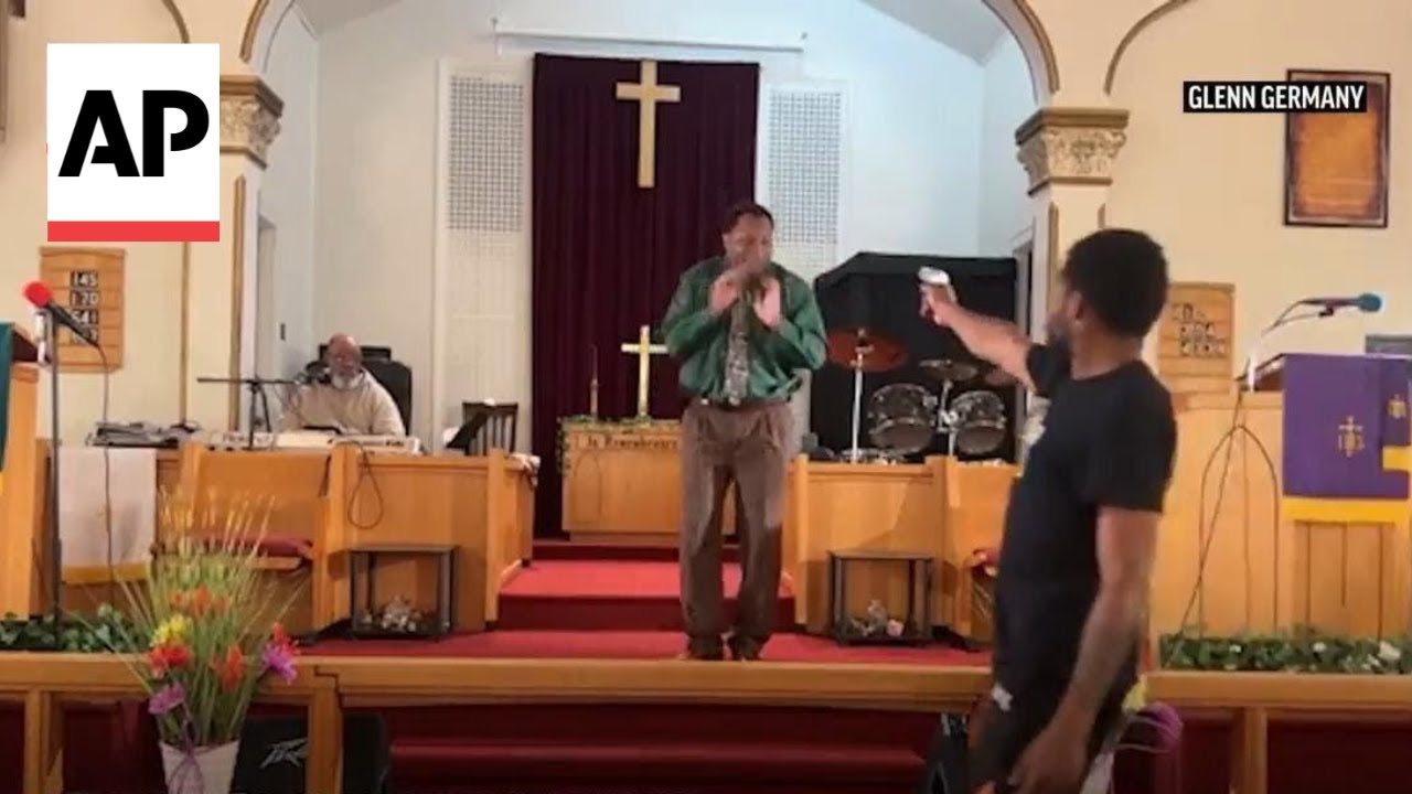 A man tried to shoot a pastor during a church service but his gun ...