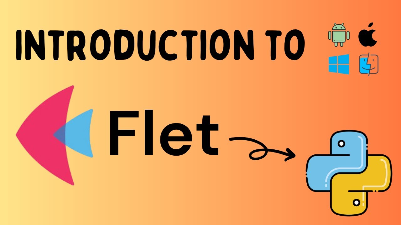 Flet + Python: Build a Cross-Platform App (Desktop | Mobile | Web) in 30 Minutes