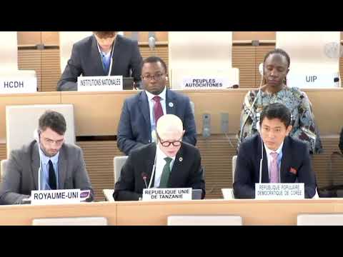 Ambassador Dr. Abdallah S. Possi Addresses the Council