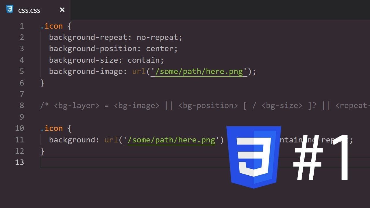 Code refactoring: CSS #1