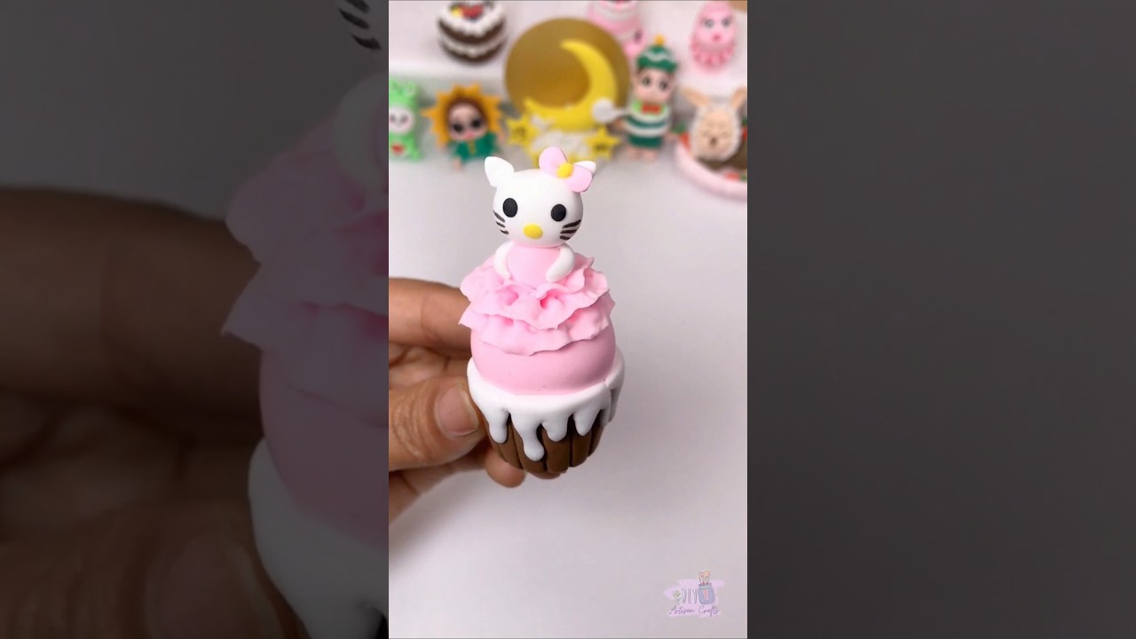 🎀 Hello Kitty Clay Makeover: This Colorful Creation Will Melt Your Heart!