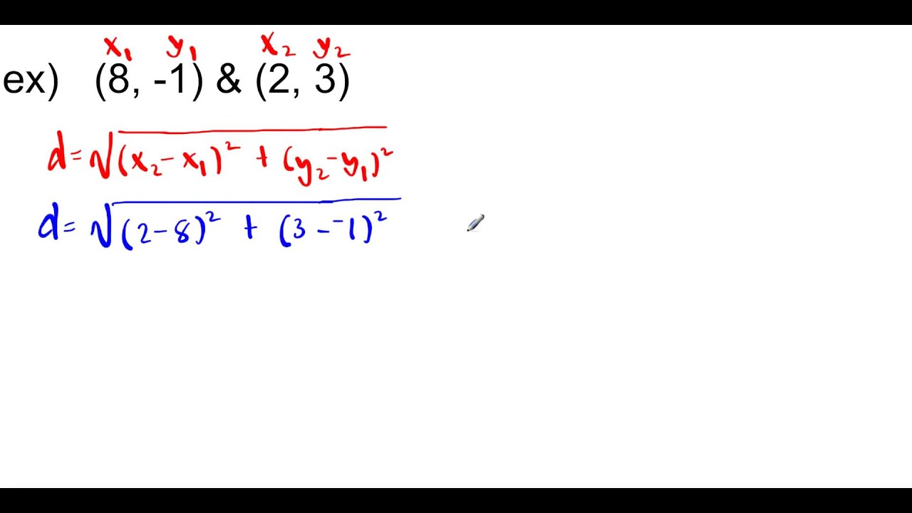 ACT #35 Distance & Midpoint Formulas