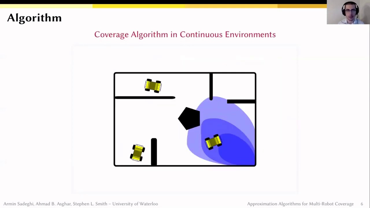 Approximation Algorithms for Distributed Multi-Robot Coverage in Non-Convex Environments