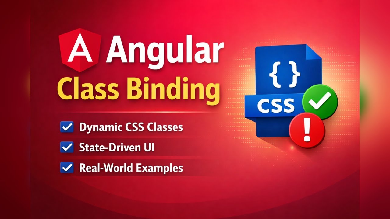 Angular Class Binding with Real-World Examples | Angular Styling Tutorial