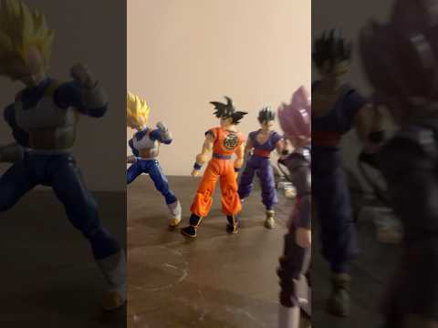 Unboxing and posing SHF A Saiyan Raised on Earth Base Goku! #shfiguarts #dbz