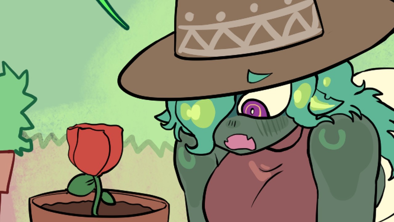 Plant Girl Iris Watering | MaxNeton Comic Dub