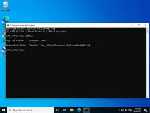 How to Get MAC Address via getmac command (simple and easy way)