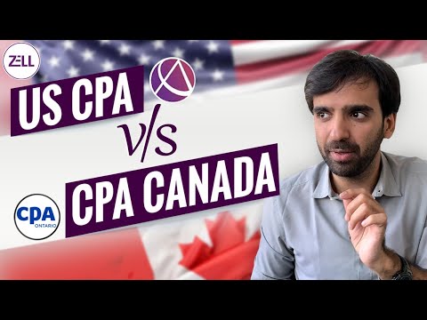 US CPA vs CPA Canada | Which one should you choose ? | MRA Between US CPA & Canadian CPA | #cpa '22
