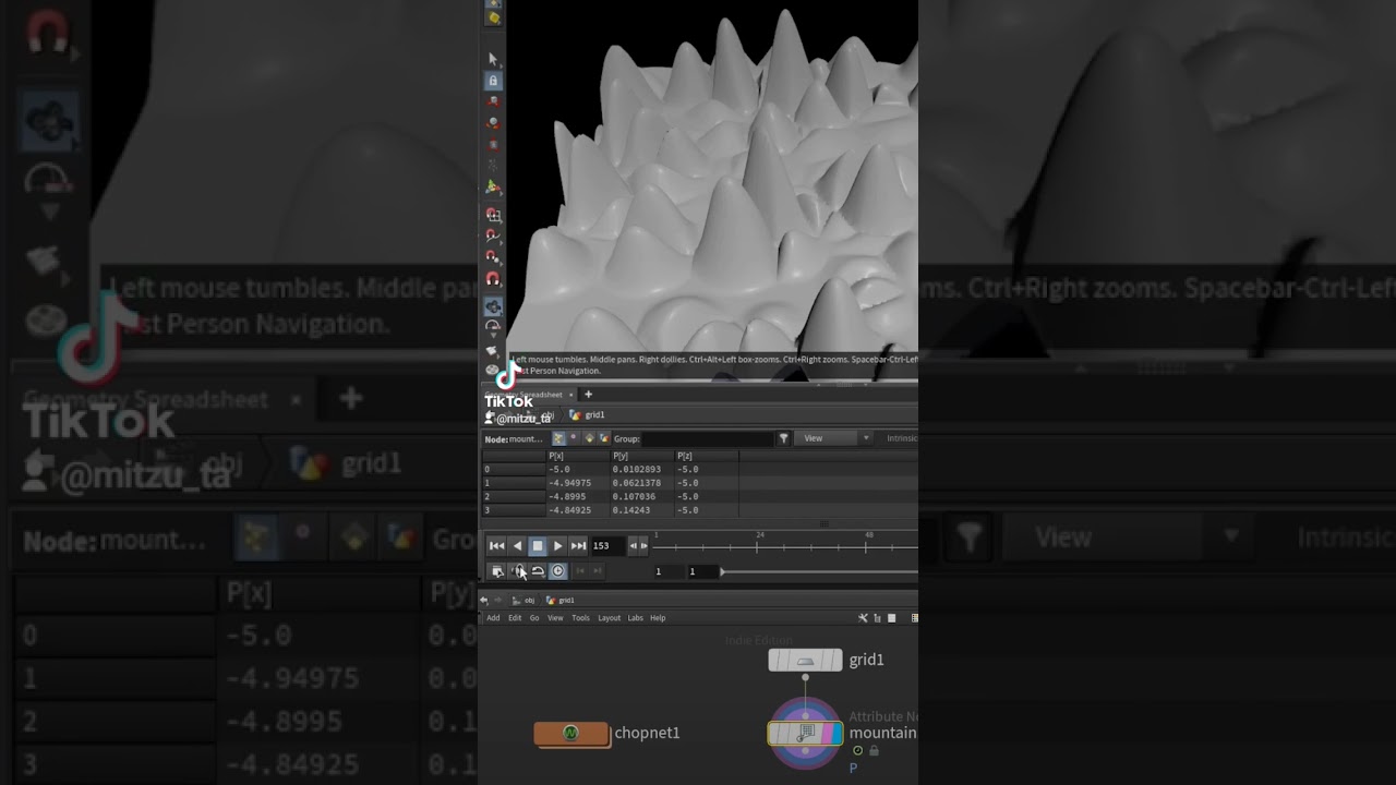 Audio Track in Houdini Timeline? #houdini #houdinifx #sidefx #vfx #cgi #tutorial #3dart #digitalart