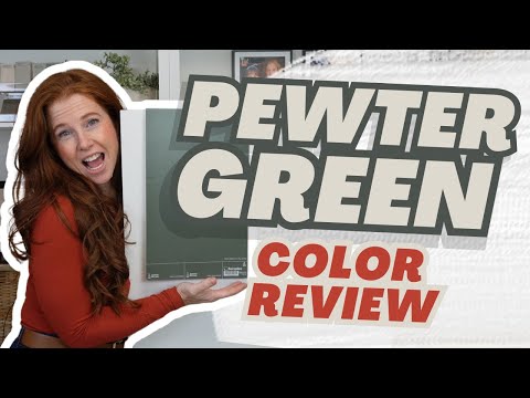 Sherwin Williams Pewter Green: Paint Color Review