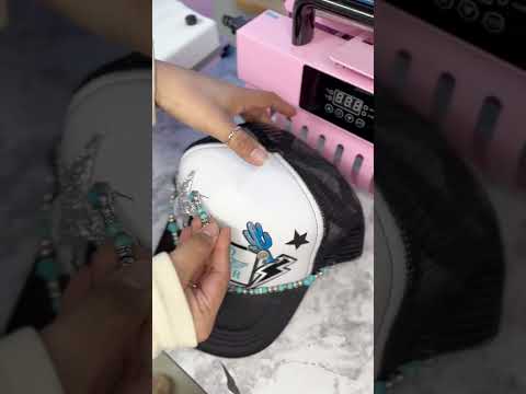 Custom trucker hat DIY hat patches #reels #truckerhat #custom #shortsvideo