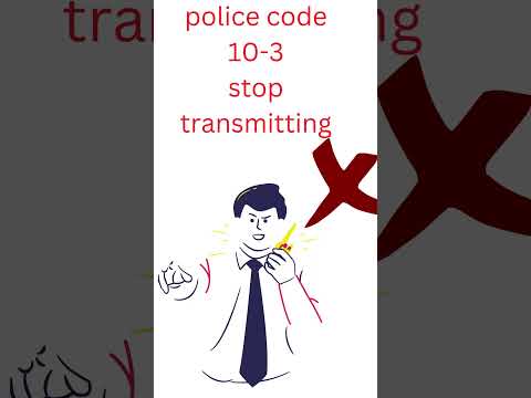 police code 10-3 stop transmitting #codes #police