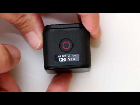How to reset GoPro Hero 4 Session WiFi Password