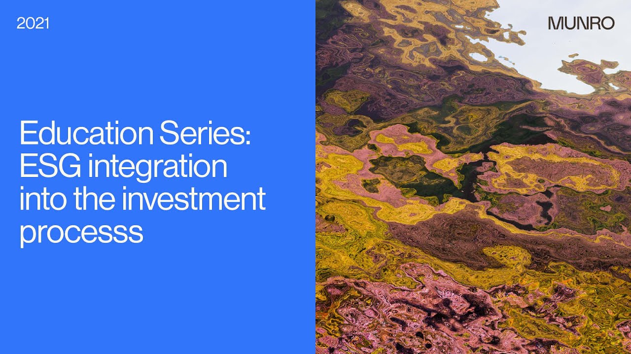 ESG: Integration into the investment process