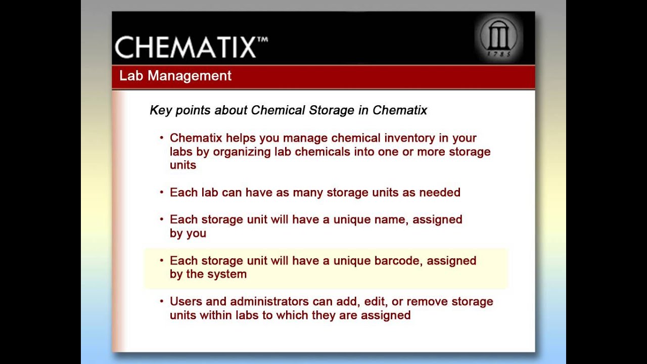 Introduction to Lab Storage