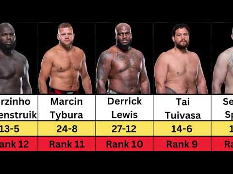 UFC Heavyweight Ranking in 2024 | Jon Jones,Tom Aspinall,Ciryl gane,Stipe Miocic,