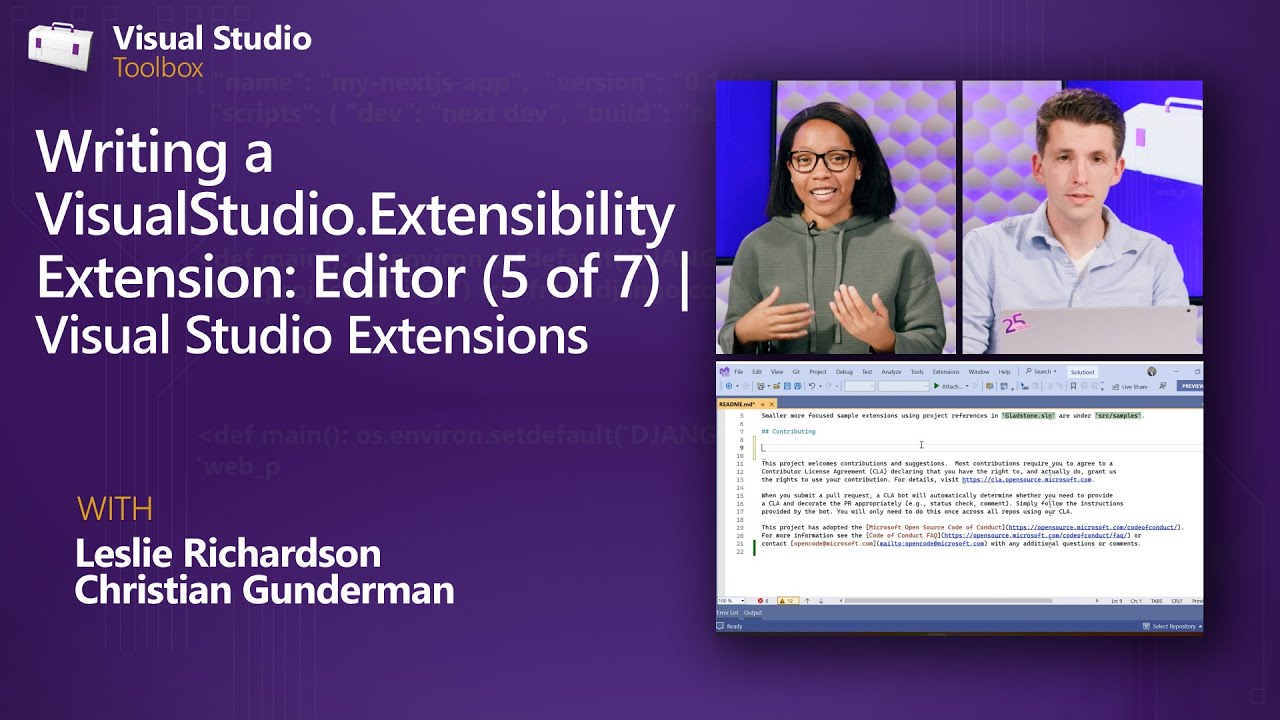Writing a VisualStudio.Extensibility Extension: Editor (5 of 7) | Visual Studio Extensions
