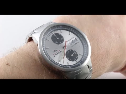IWC GST Chronograph IW3708-02 Prada Limited Edition Luxury Watch Review