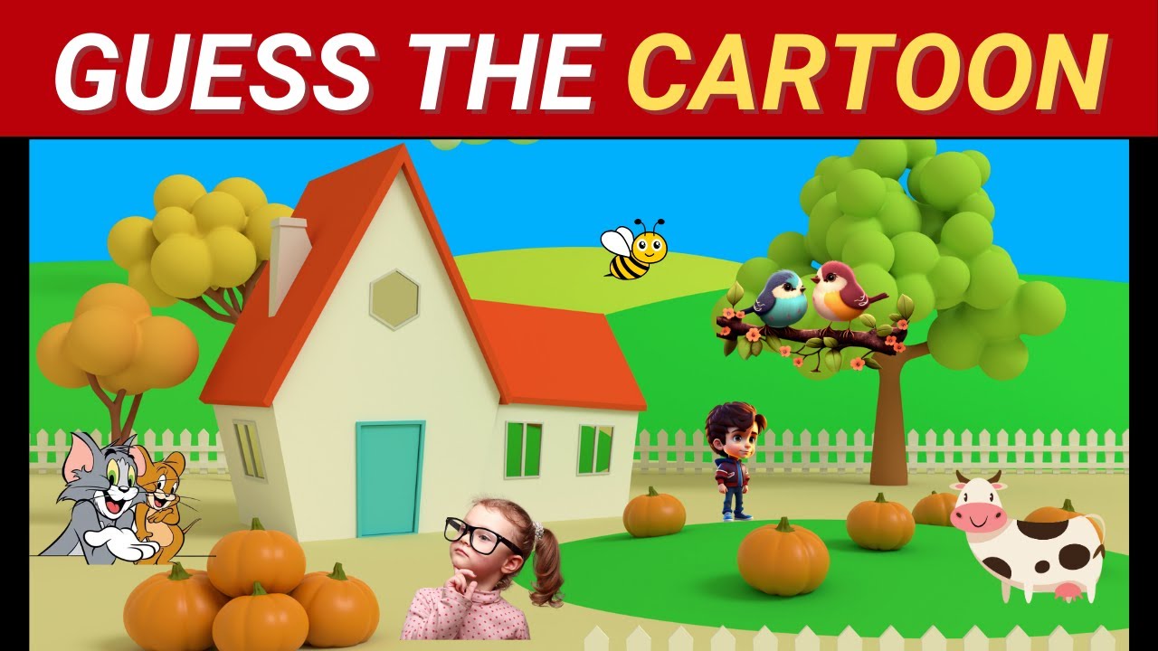 Guess the Cartoons by Emojis | Fun Emoji Quiz & Challenge #puzzles