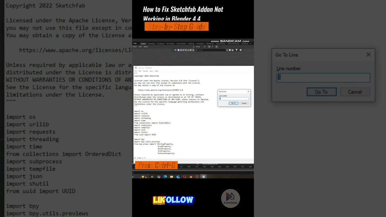 Stop! Don't Downgrade Blender! Sketchfab Addon 4.4 Compatibility FIX (Easiest Method)
