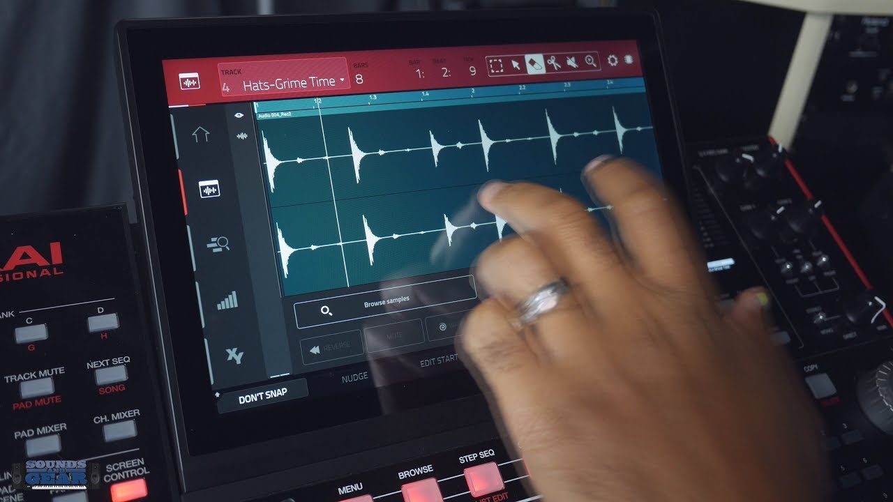 MPC X Tutorial - Arrange Audio Tracks Using Multiple Sequences