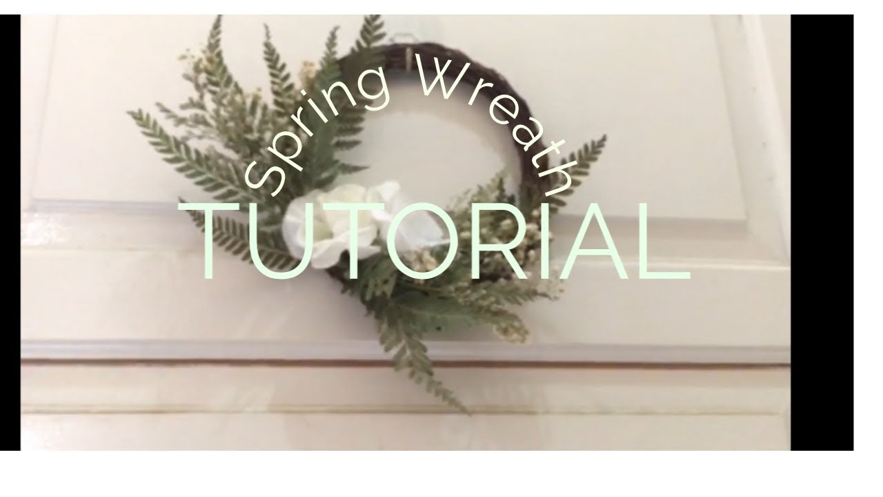 Spring Wreath Tutorial | Hiasan Bunga Kering