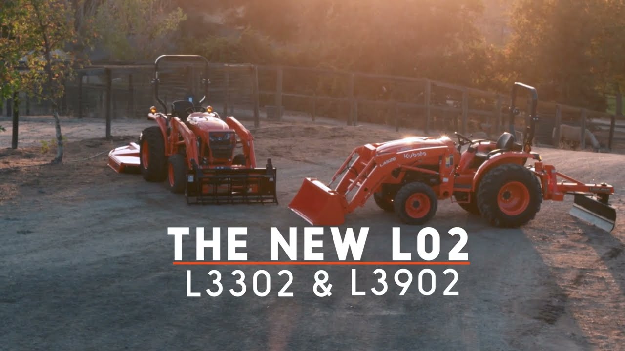 Kubota L02 Series Tractors
