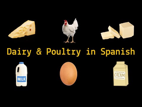 Dairy & Poultry in Spanish 🇪🇸