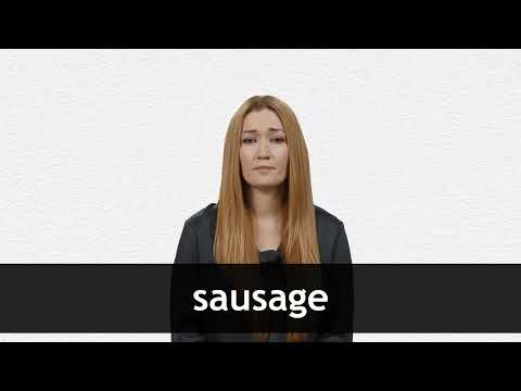How to pronounce SAUSAGE in American English