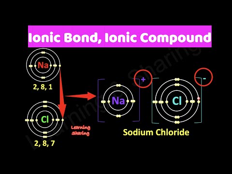 Ionic Bond. Electrostatic Forces Between Oppositely Charged Ions.