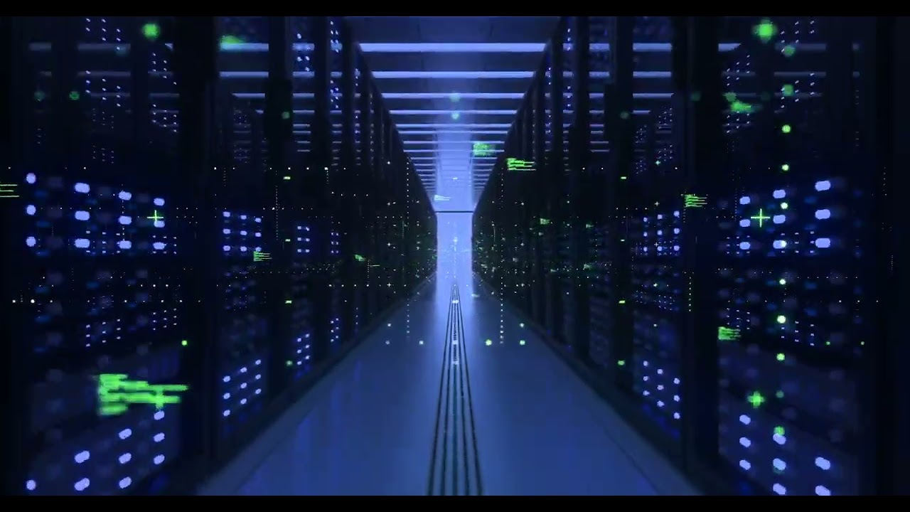 Server Data Computer Room - Stock Video Free To Use HD 4K