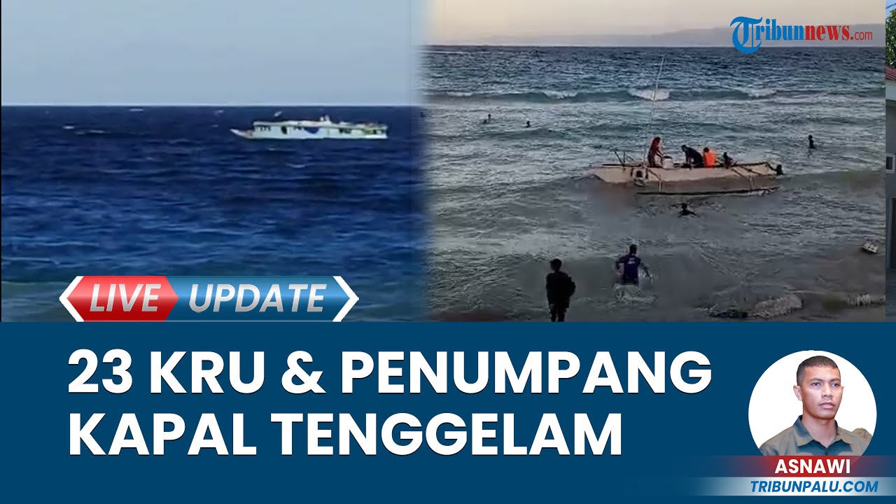 23 Kru dan Penumpang Berhasil Diselamatkan dari KM Binaria yang Tenggelam di Perairan Desa ...