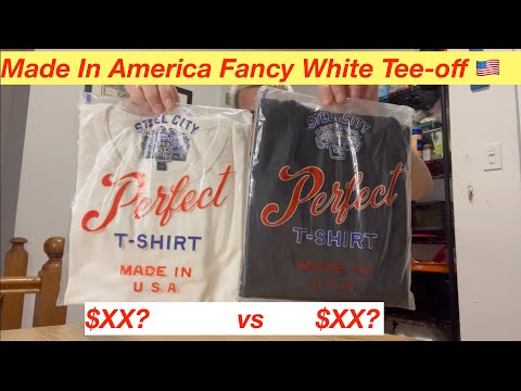Best MADE IN USA White T-Shirt Showdown + Bonus UNIQLO Comp