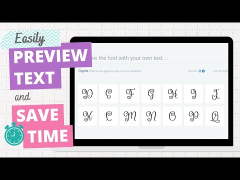 Managing Fonts and Saving Time with Text Preview