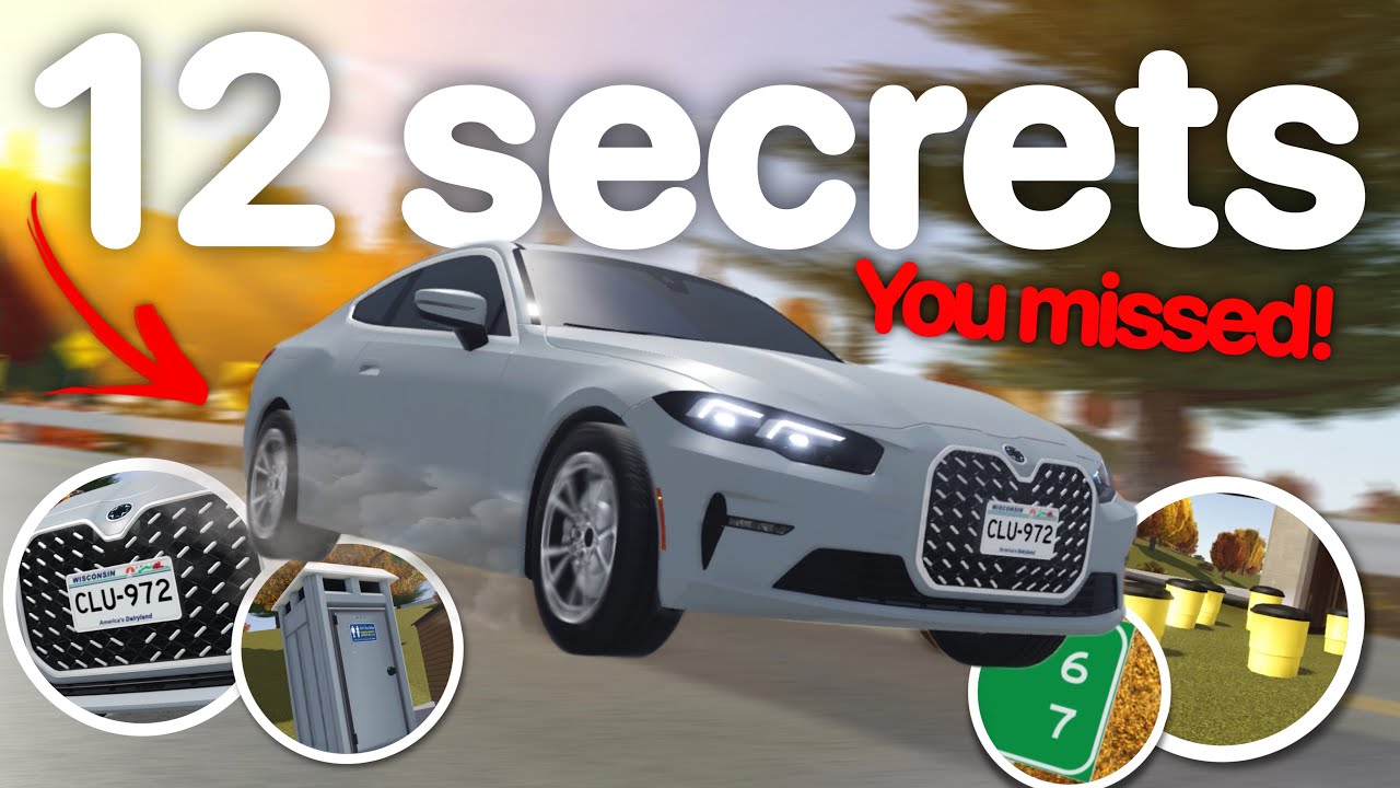 12 secrets YOU missed in the NEW UPDATE! (Greenville Roblox)