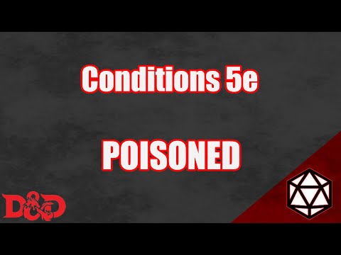 POISONED Condition 5e