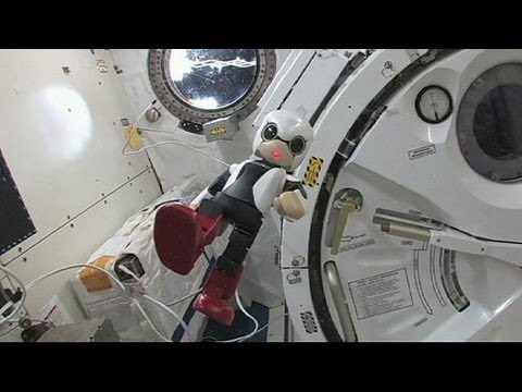 Japanese robot first ever to speak from space