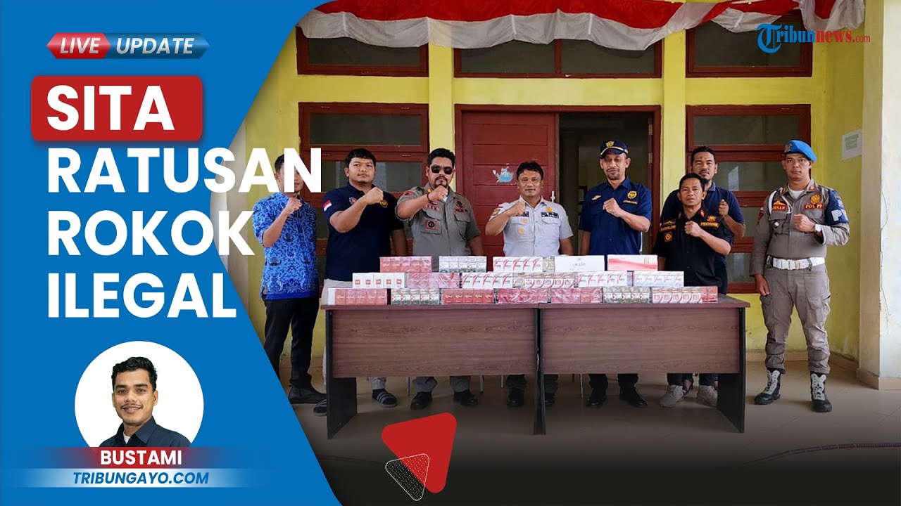 Tim Gabungan Satpol PP Bener Meriah Berhasil Menyita 837 Bungkus Rokok Ilegal dengan Berbagai ...