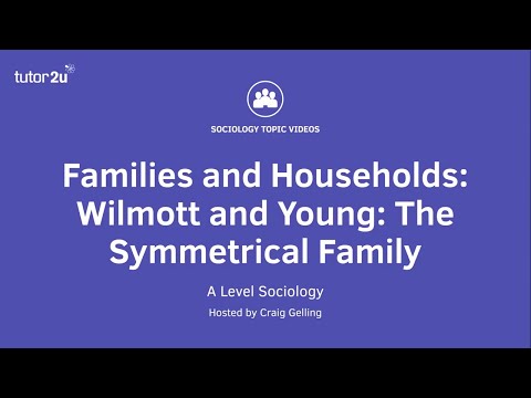Willmott and Young - The Symmetrical Family | A Level Sociology - Families