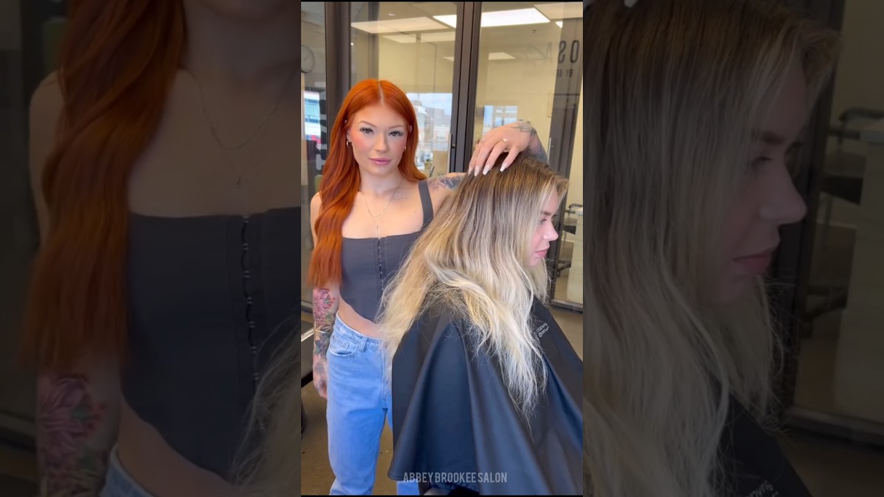 Copper but make it balayage