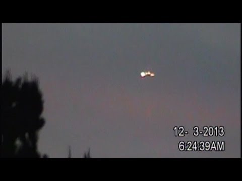 UFO sighting caught on camera by private detective - Mirror Online