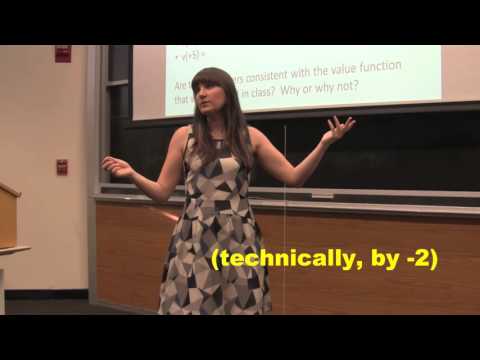 Behavioral Economics - Value Function Discussion Question